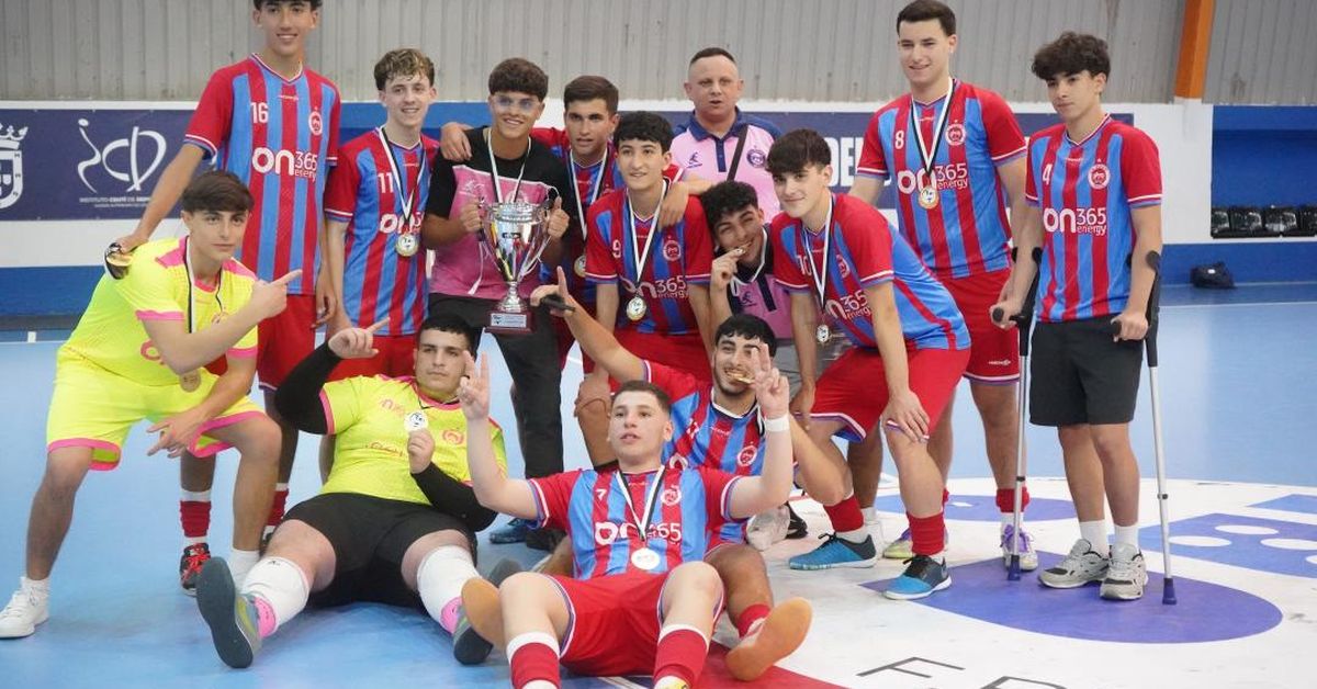 El Puerto Atlético gana la Liga Juvenil de Fútbol-sala