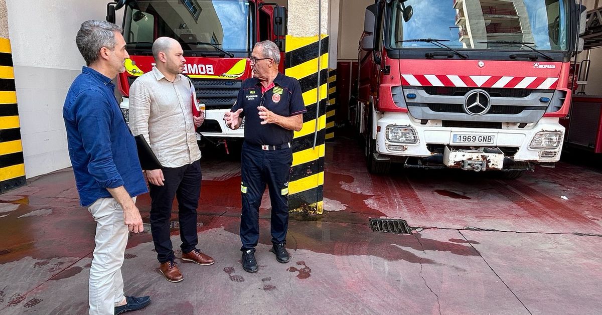 El PSOE exige la modernización urgente del servicio de Bomberos de Ceuta