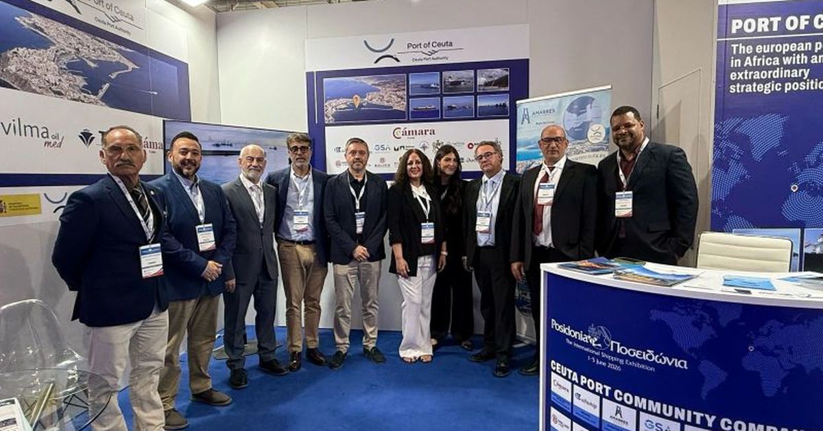 El Puerto de Ceuta promociona sus servicios en la feria marítima de Atenas