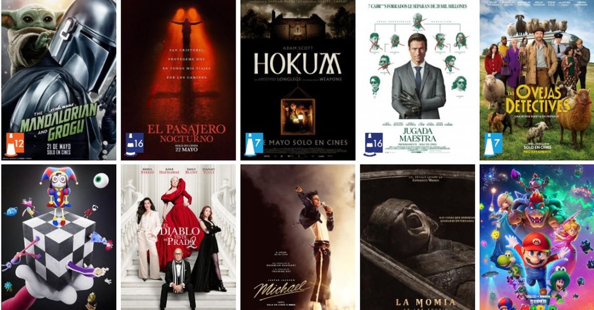 Cartelera de los Cines Marina del 21 al 24 de mayo