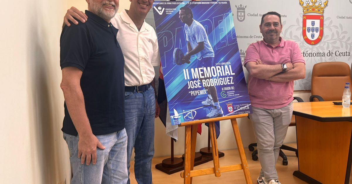 Memorial Pepemix: pádel solidario y nuevas pistas en Ceuta