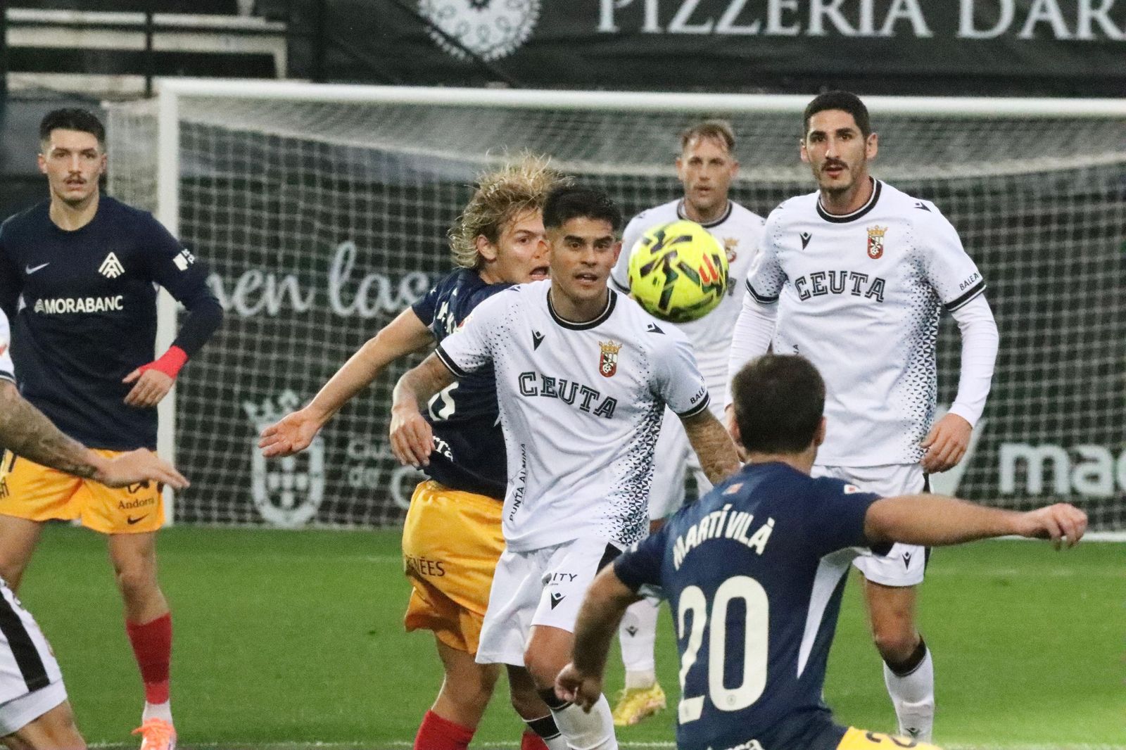 La AD Ceuta se muestra sólido ante un buen Andorra